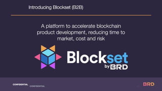 Brd Pitch Deck | PPT