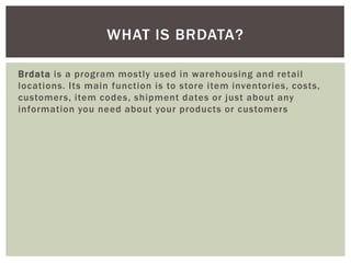 Brdata | PPTX