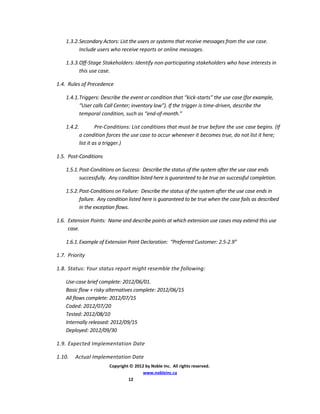 Brd template uml | PDF