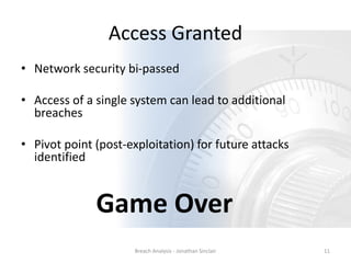 Breach analysis slideshare | PPT