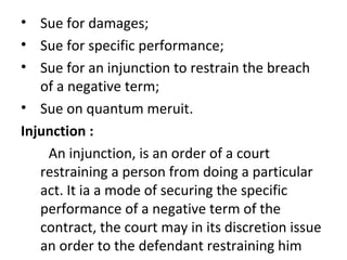 Breach of contract | PPT