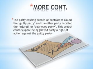 Breach of contract | PPT
