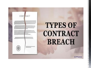 Breach of contract | PPT