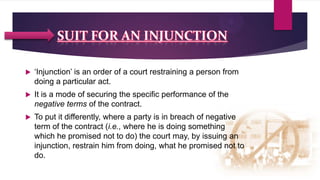 Remedies Of Breach of contract(law) | PPTX