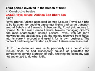Breach of trust | PPTX