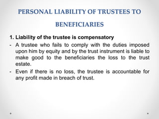 Breach of trust | PPTX