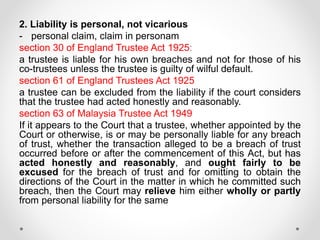 Breach of trust | PPTX