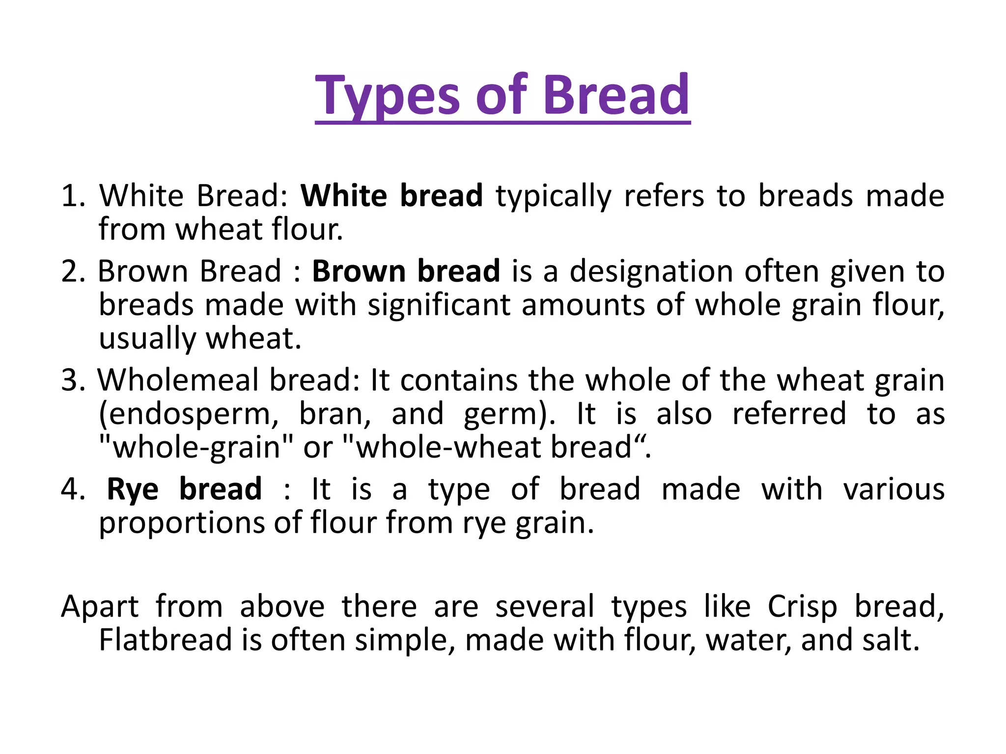 Bread Processing | PPTX