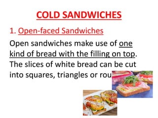 BREAD AND SANDWICHES | PPTX