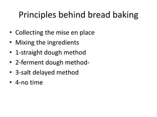 Basics of baking-This ppt has several international bread pictures | PPT
