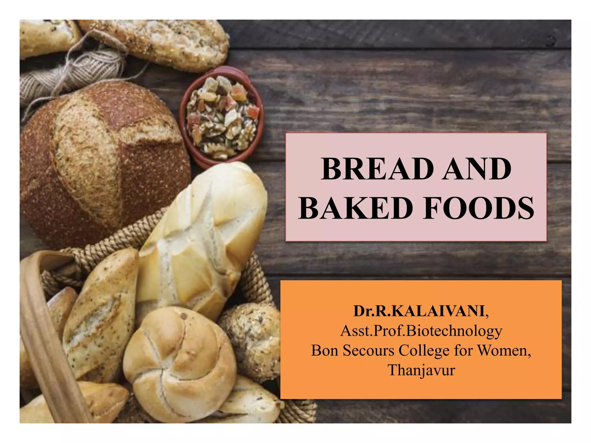 Bread and baked products | PDF