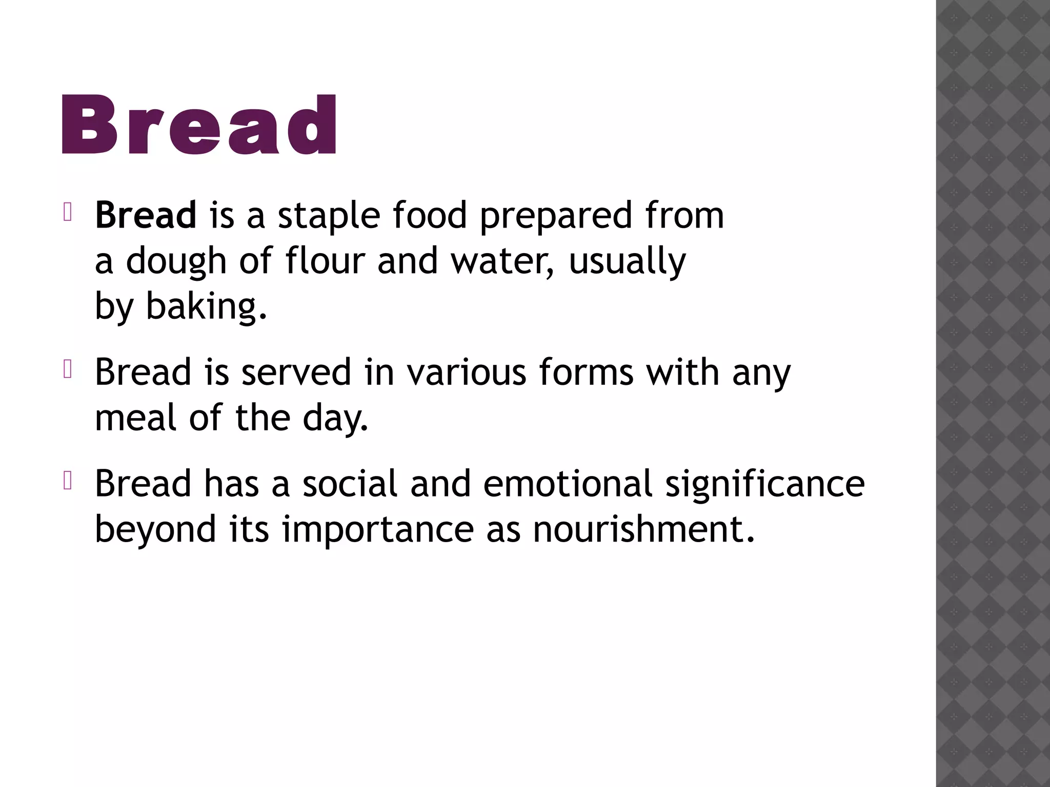 Bread and common problem | PPT