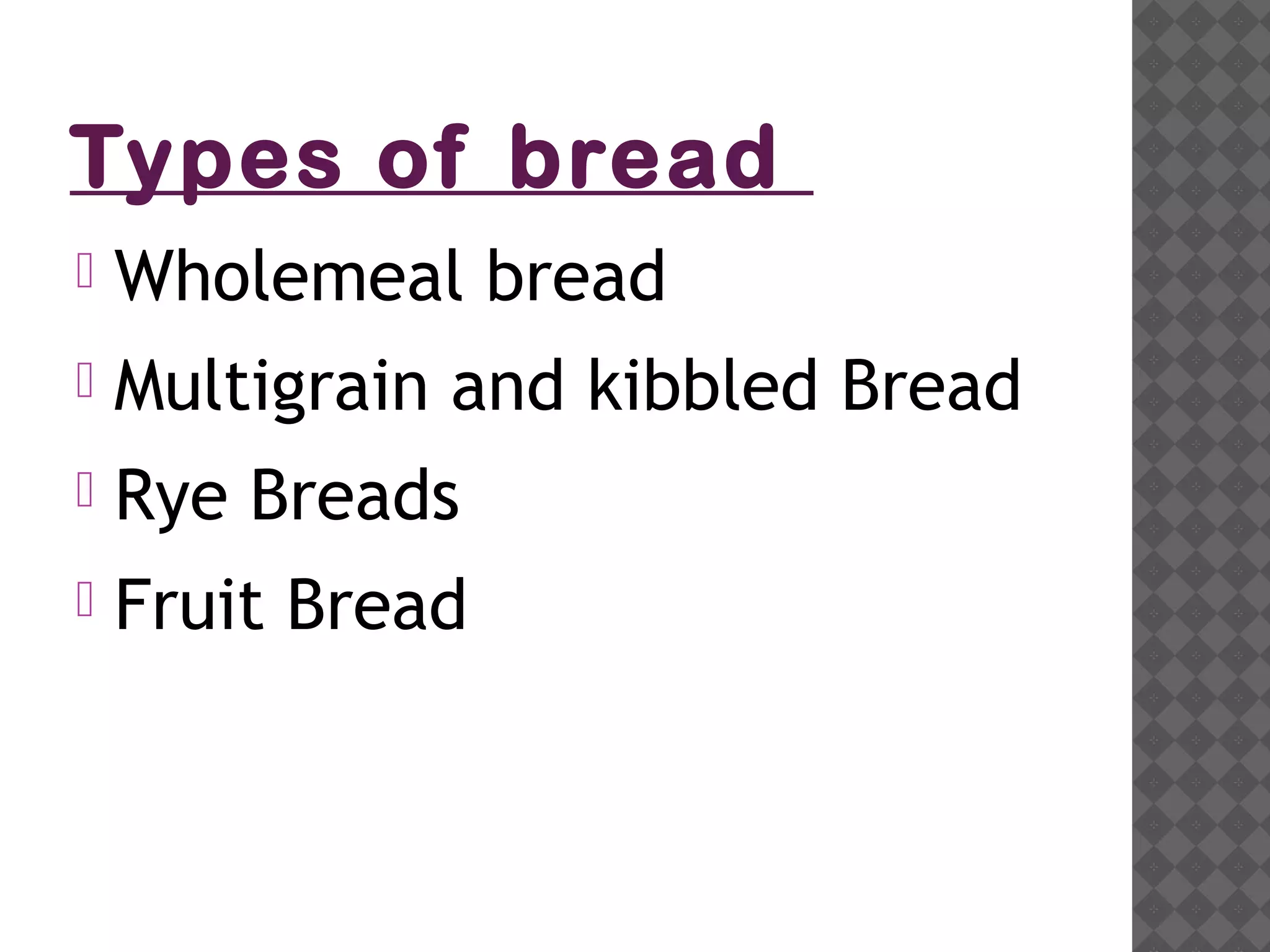 Bread and common problem | PPT