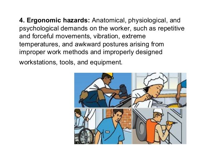 Psychological Hazards Examples