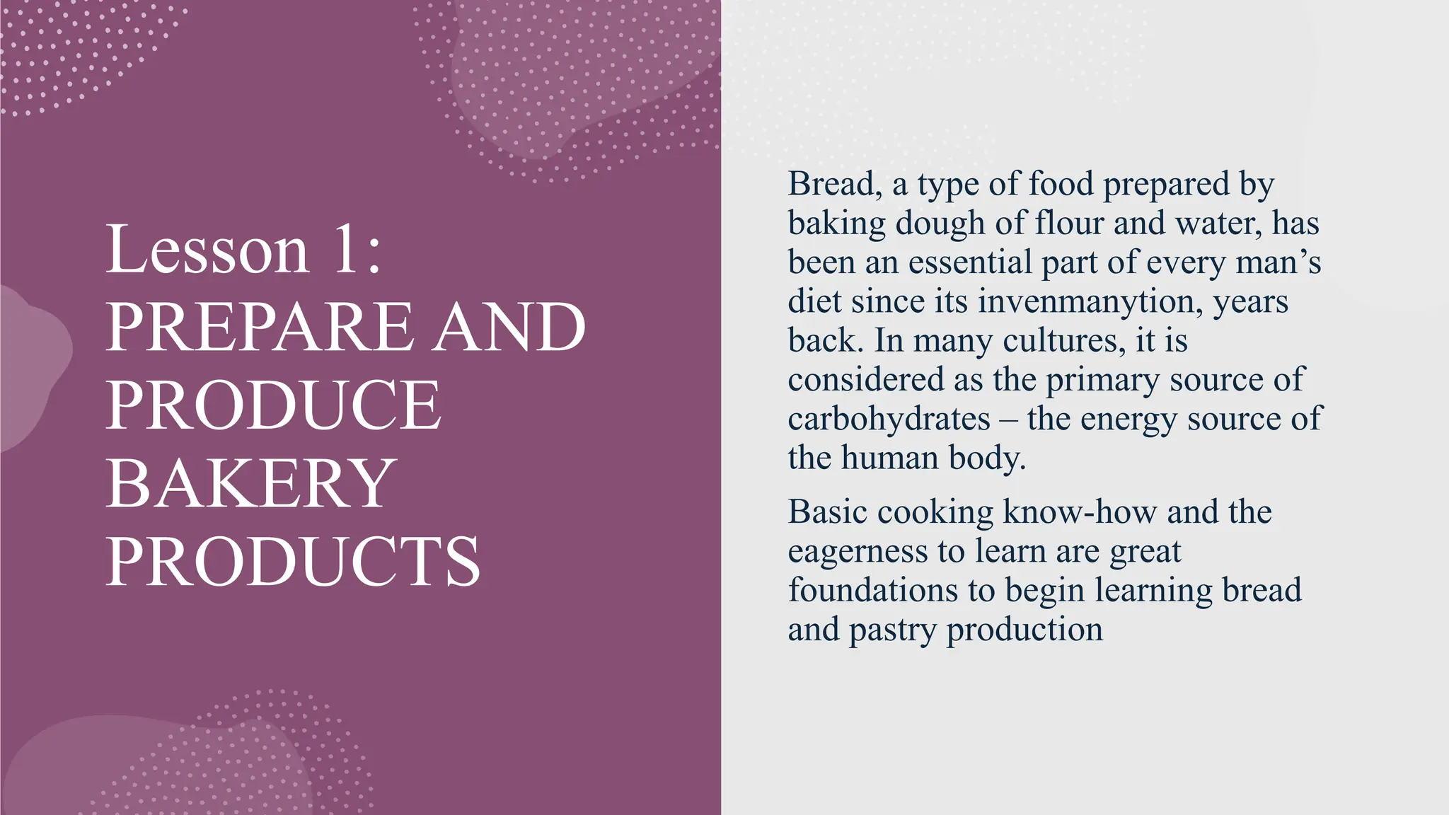 Bread and Pastry Lesson 1Introduction.pptx