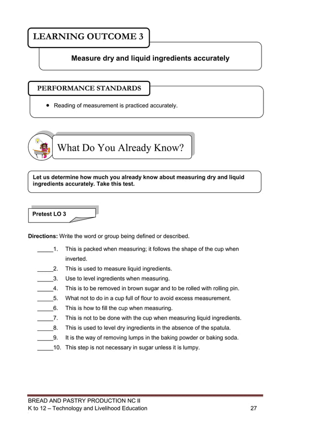 K to 12 TLE Curriculum Guide | PDF