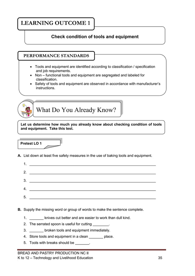 K to 12 TLE Curriculum Guide | PDF