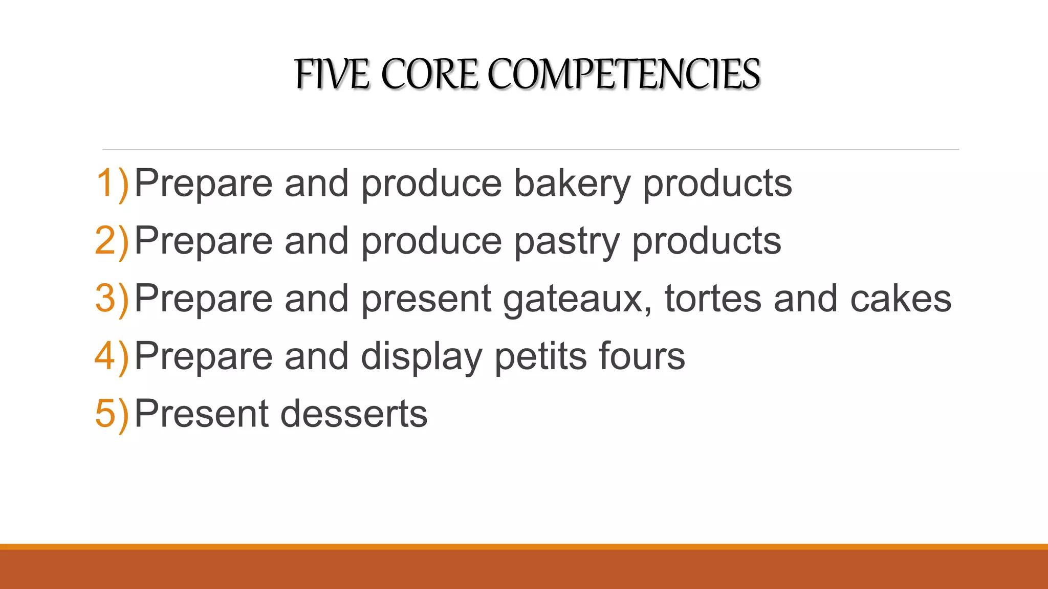 Bread and pastry production nc ii | PPTX