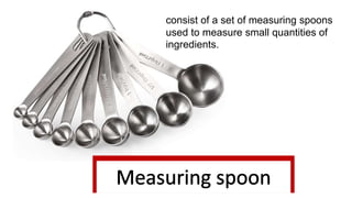 Bread and pastry tools, utensils and equipment | PPTX