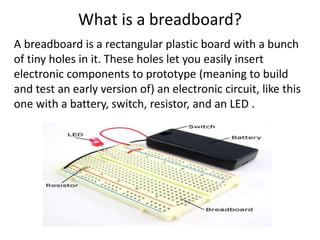 breadboards.pptxkjxdnflksdnfpaksfxckjvbxcv | PPTX | Consumer ...