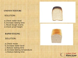 Bread faults and remidies by indianchefrecipe @ www.indianchefrecipe.com
