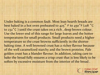 Bread faults and remidies by indianchefrecipe @ www.indianchefrecipe.com