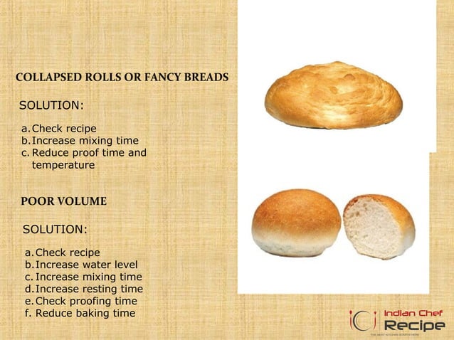 Bread faults and remidies by indianchefrecipe @ www.indianchefrecipe.com