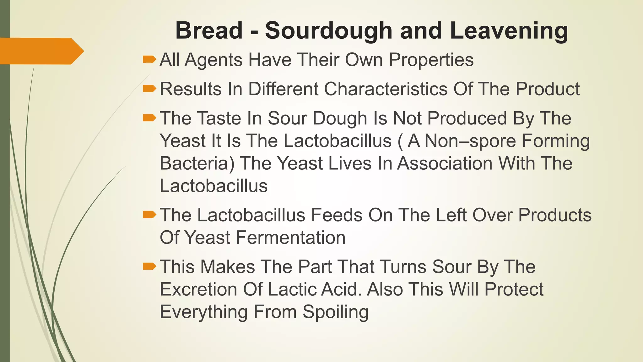 The Bread leavening Process And Sourdough Starter | PPTX