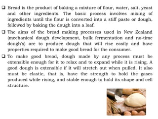 Bread manufacturing process | PPTX
