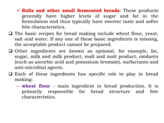 Bread manufacturing process | PPTX