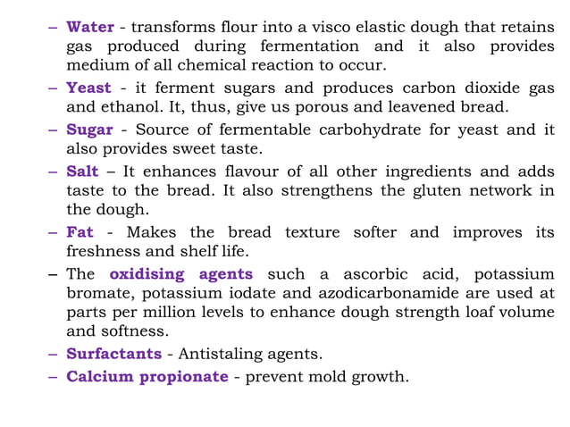 Bread manufacturing process | PPTX