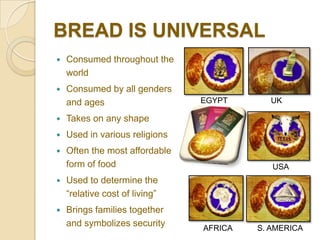 Bread project by Team 26050 | PPTX | Desserts and Baking | Food & Drink