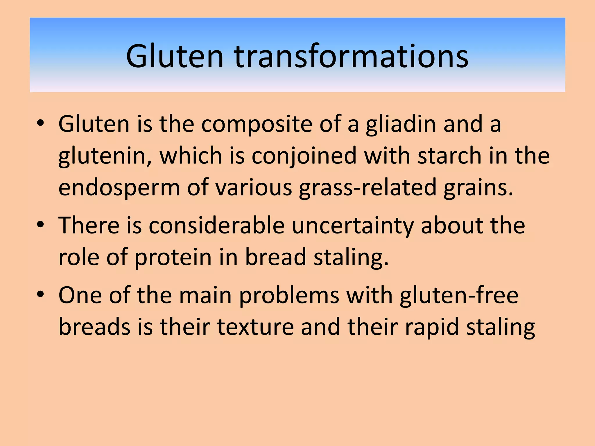 Bread spoilage and staling | PPTX