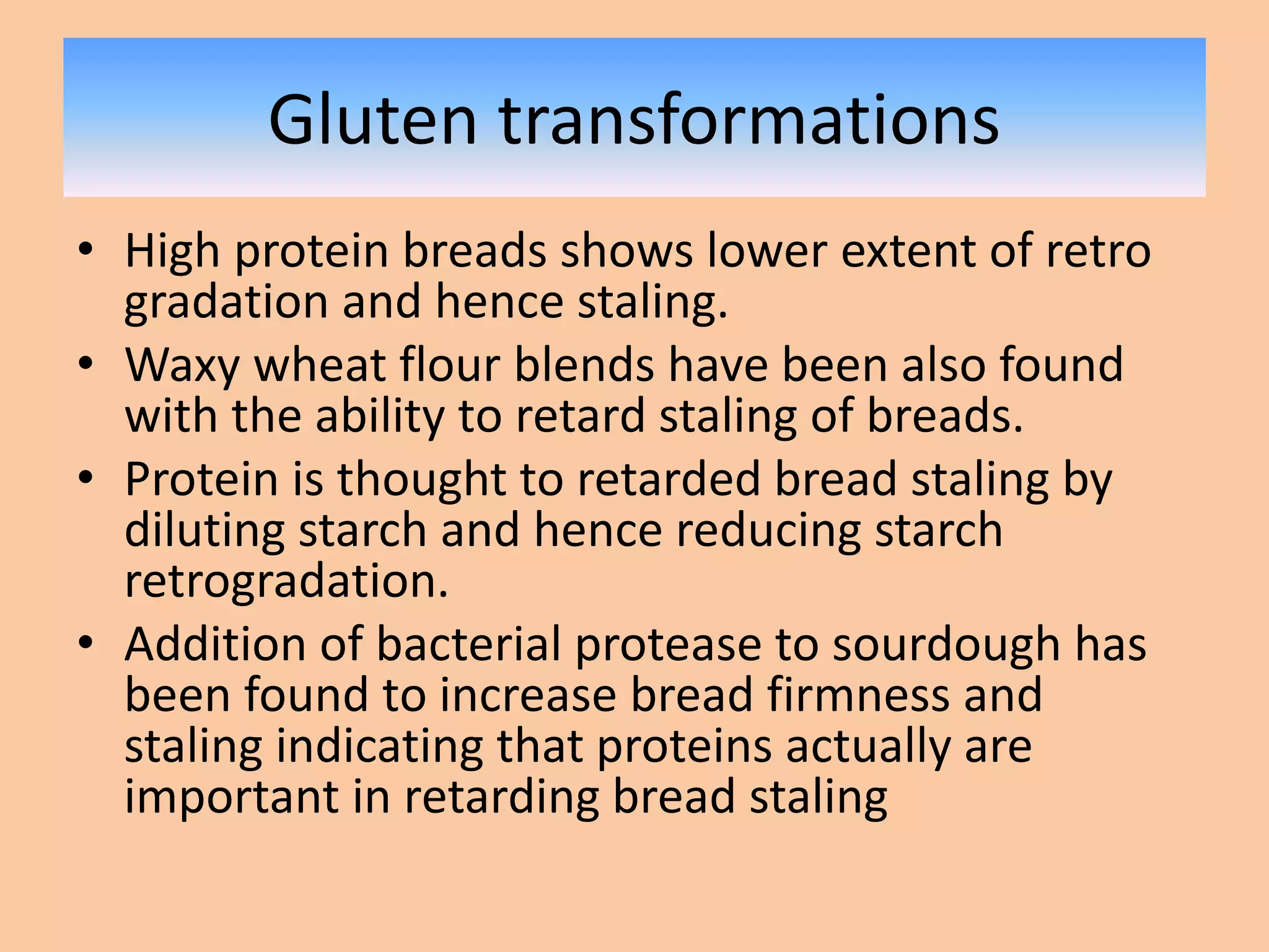 Bread spoilage and staling | PPTX