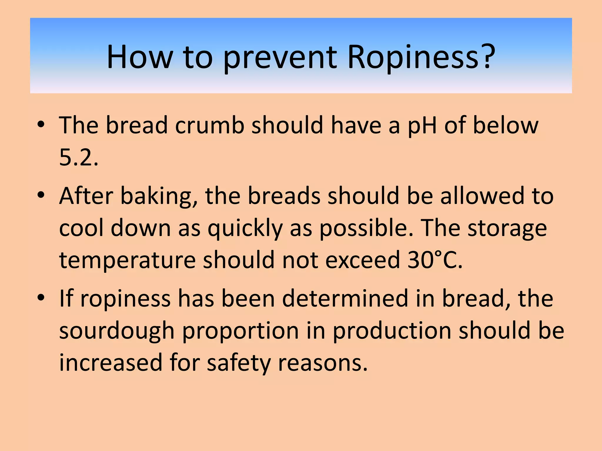 Bread spoilage and staling | PPTX