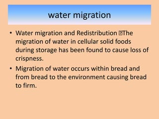 Bread spoilage and staling | PPTX