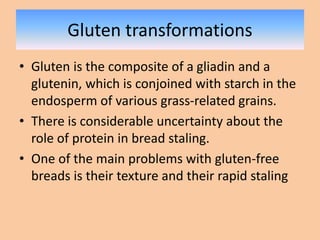 Bread spoilage and staling | PPTX