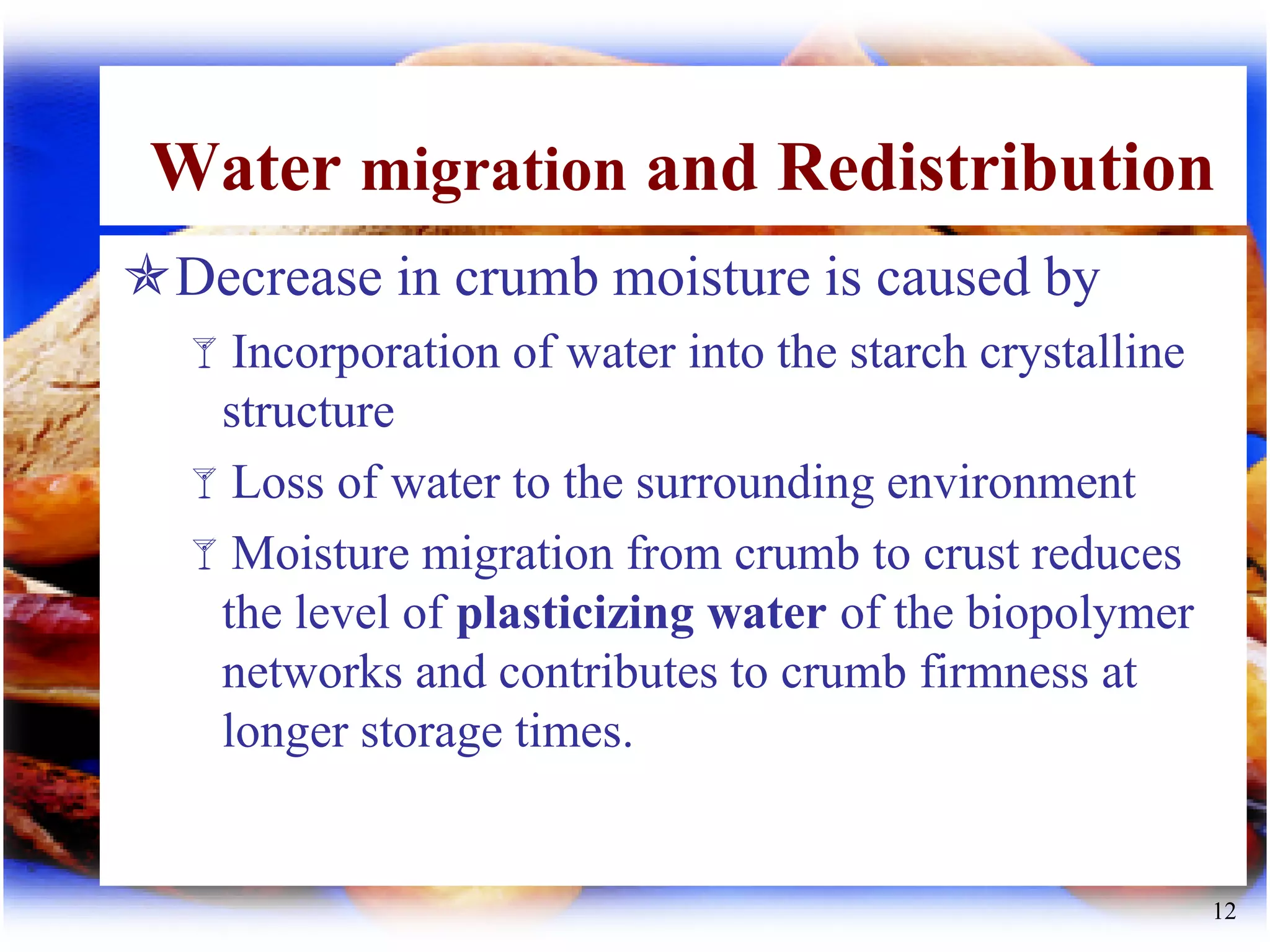 Causes of bread staling | PDF