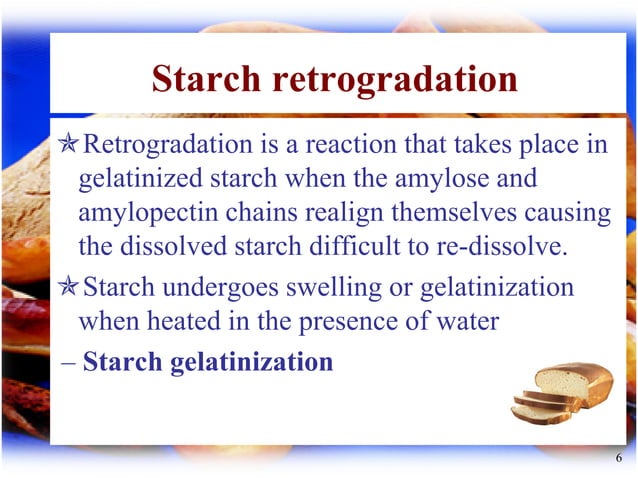 Causes of bread staling | PDF