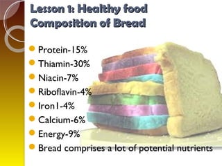 assignment value of bread | PPT