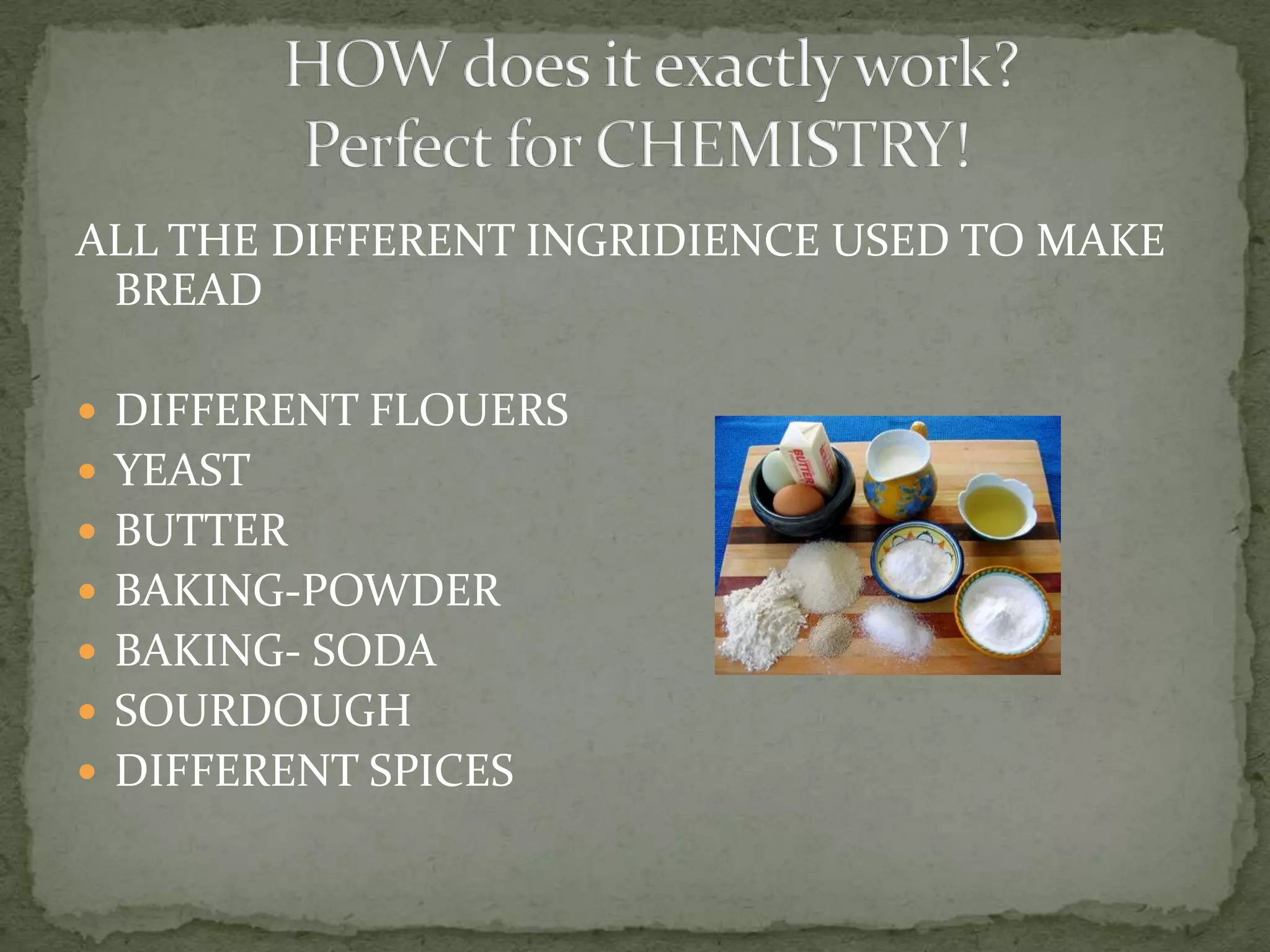 Bread – teachingtool for schools | PPTX