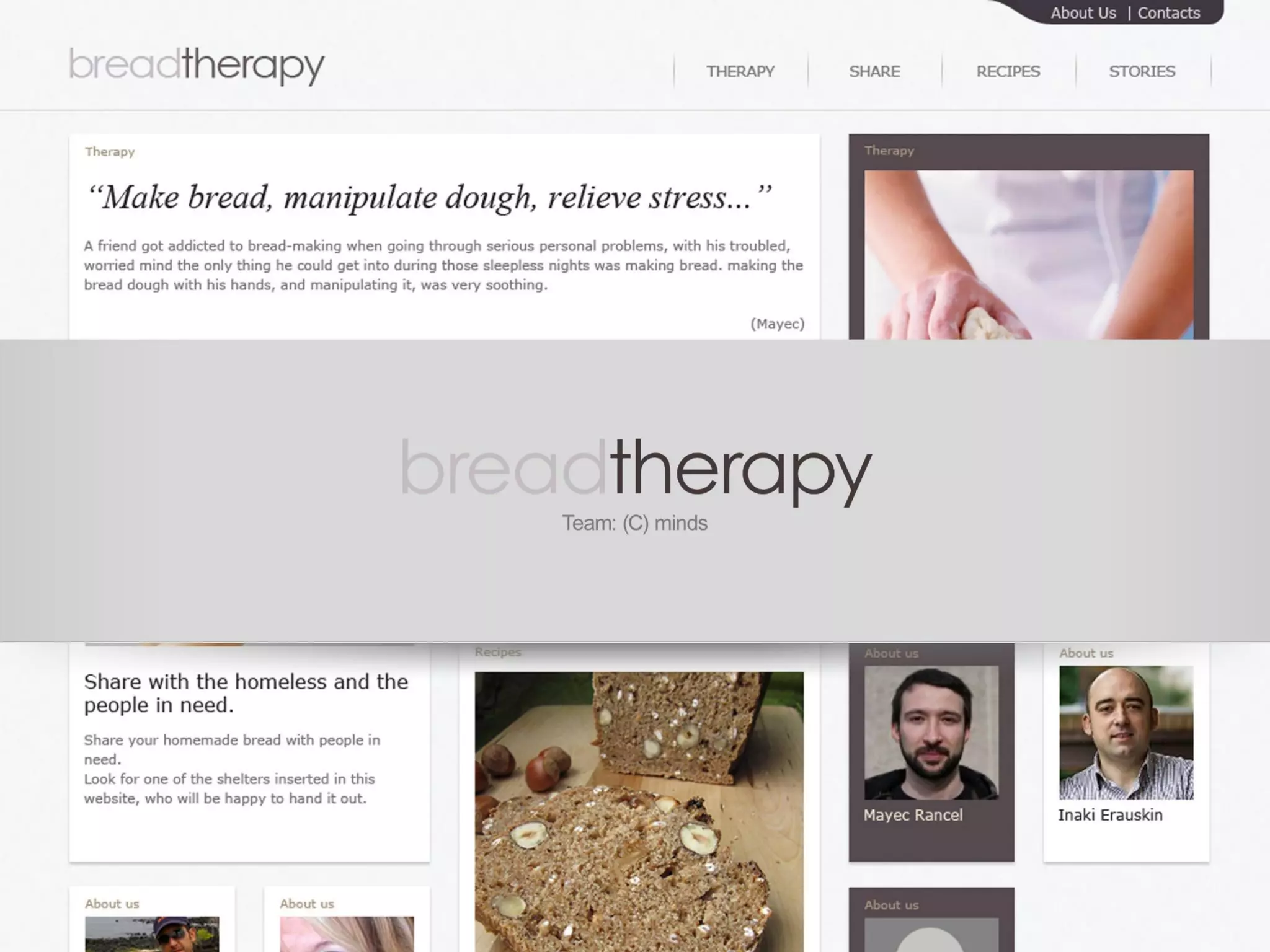 Crash Course on Creativity. Assignment 3: Bread Therapy by team (c)minds | PPT