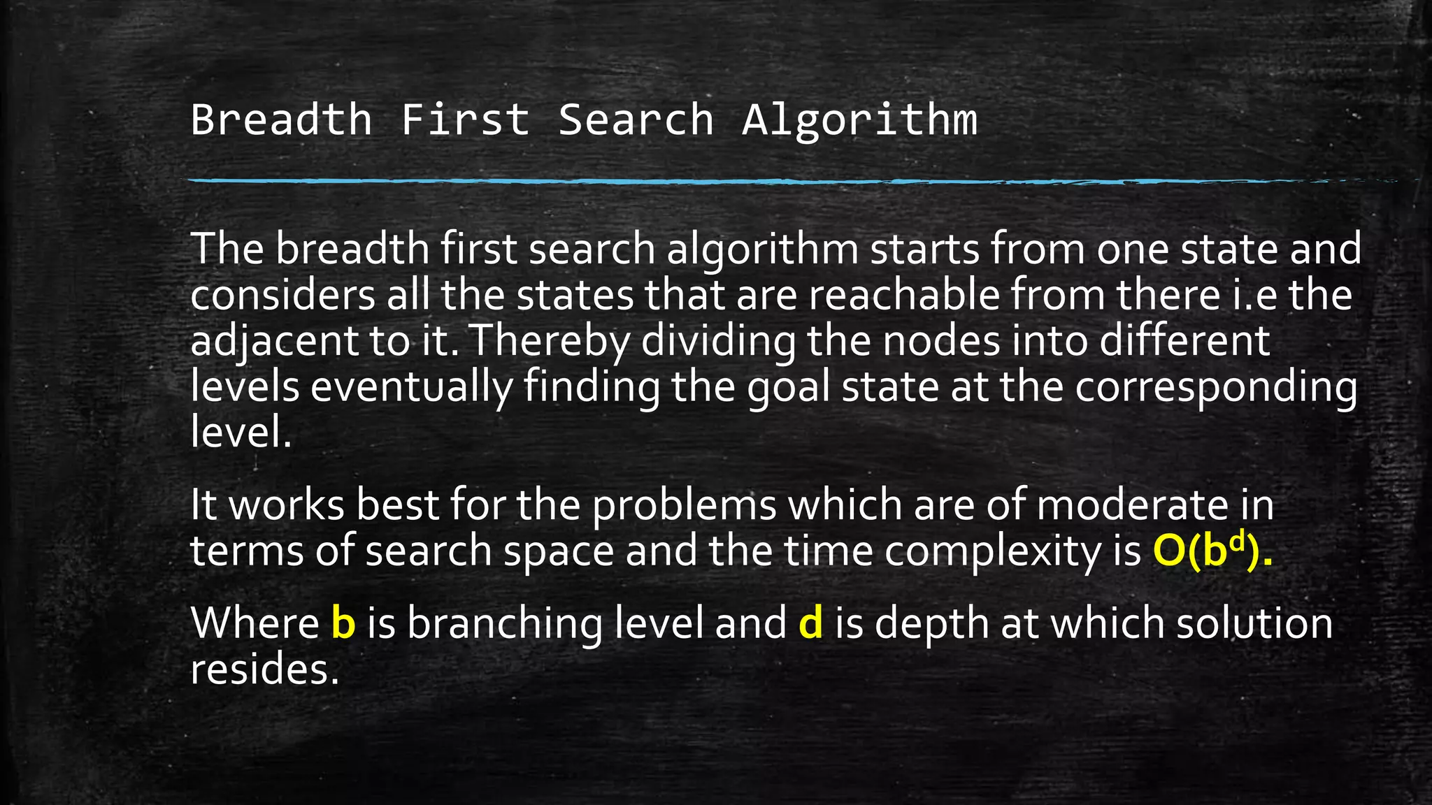 Breadth First Algorithm For Solving Image Based Maze Problem Ppt