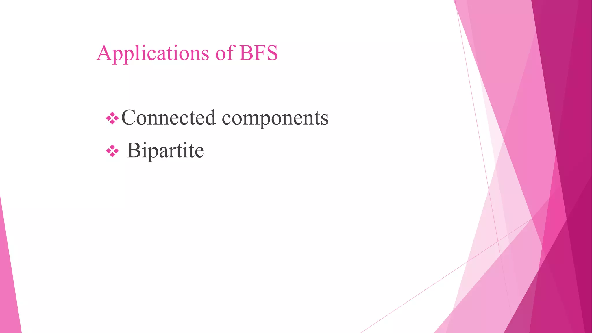 Breadth first search (Bfs) | PPTX