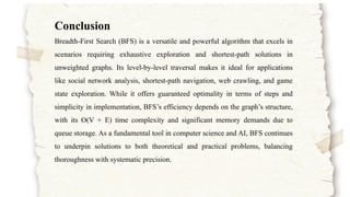 Understanding Breadth First Search (BFS) Algorithm | PPTX
