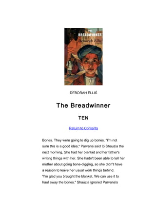 Breadwinner capitulo 10 | DOC