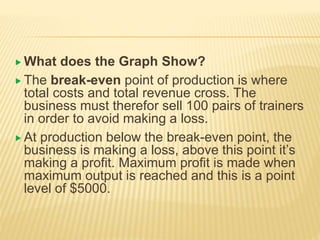 Break even analysis | PPTX