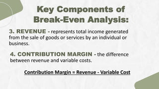 Break-Even Analysis Power point Presentation | PPTX
