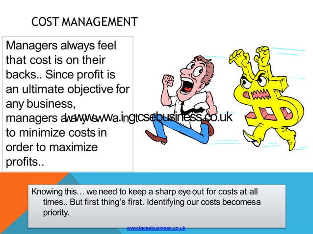 Costs and Break Even Analysis | PPTX