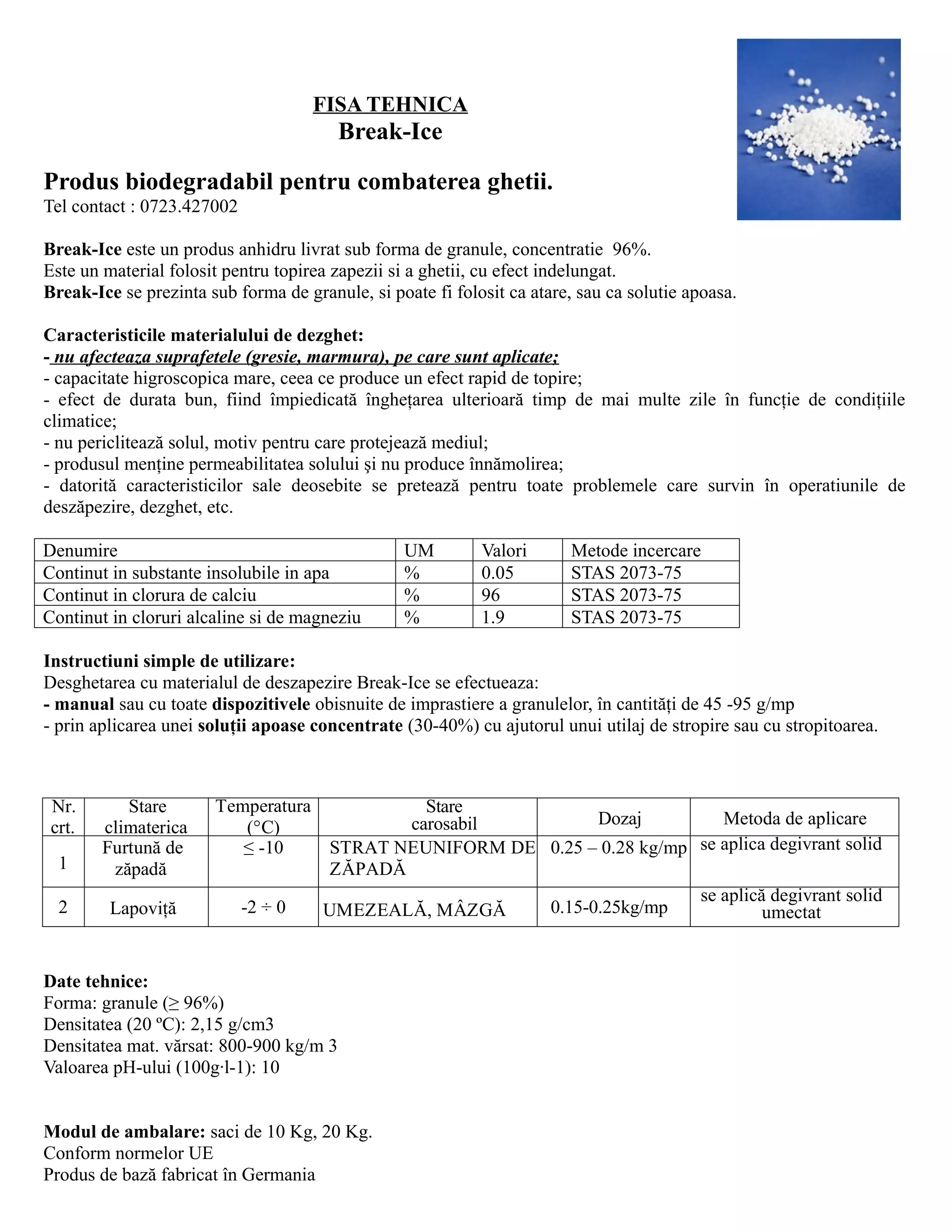 Break Ice-fisa tehnica acoperire | PDF